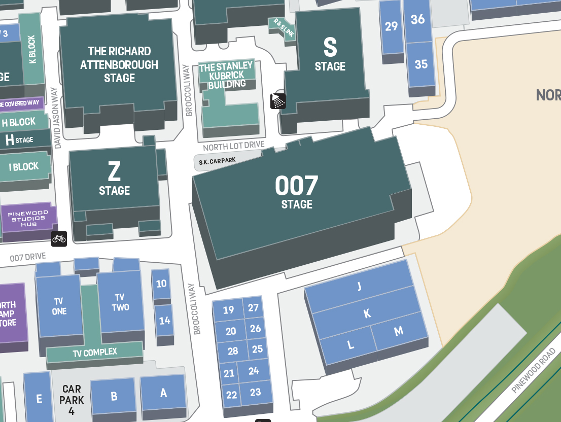 007 Stage ⋆ Pinewood Studios