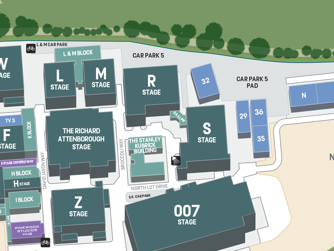 R Stage ⋆ Pinewood Studios