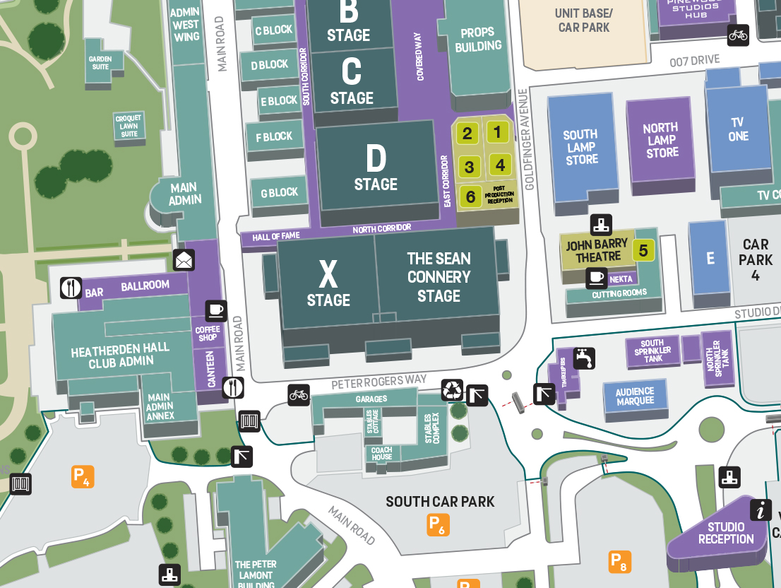 The Sean Connery Stage ⋆ Pinewood Studios