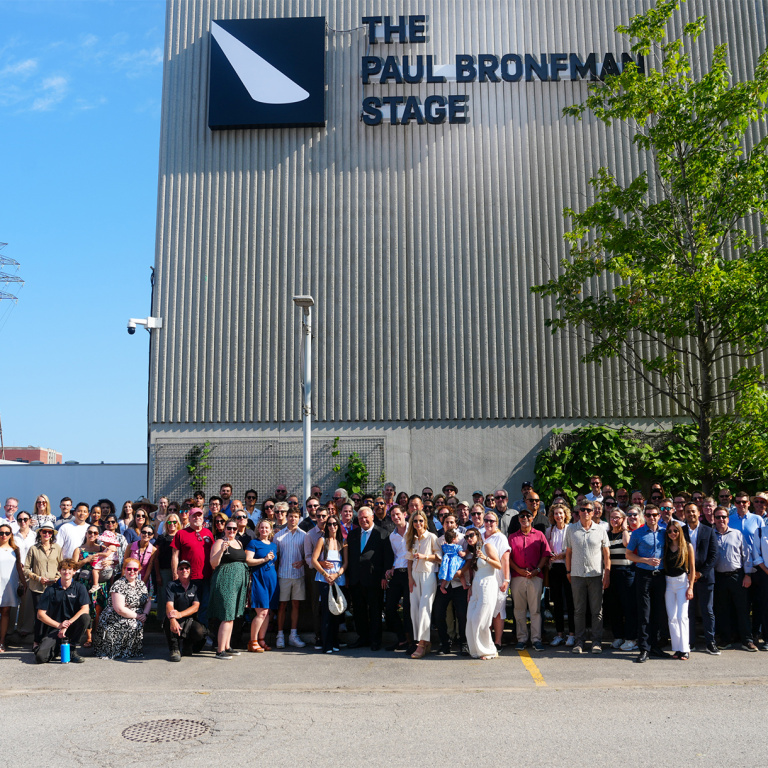 Pinewood Toronto Studios Unveils Sound Stage in Honour of Canadian ...